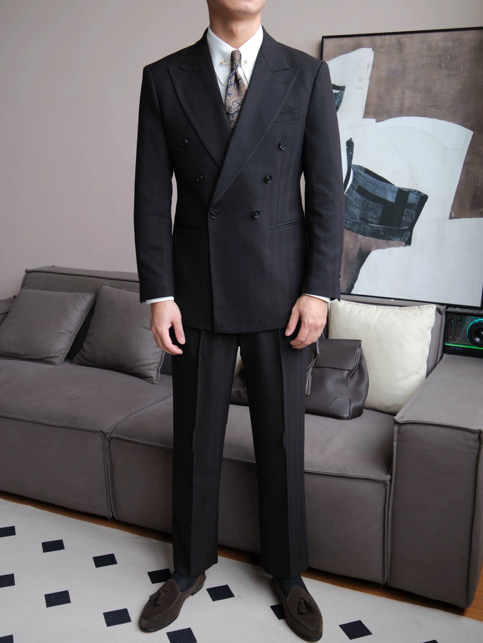 Harold The 6x1 Veroza Double-Breasted Suit – HAROLD